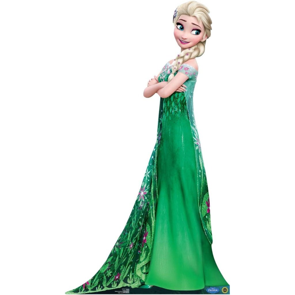 Figura de Cartón en Tamaño Real de Elsa | Frozen de Disney